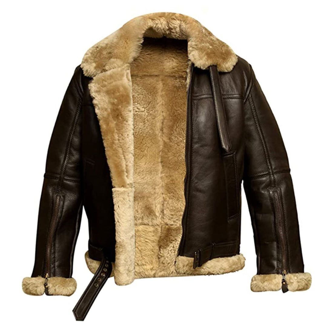 Brown B3 Raf Bomber Jacket For Men – Trends Ora Online